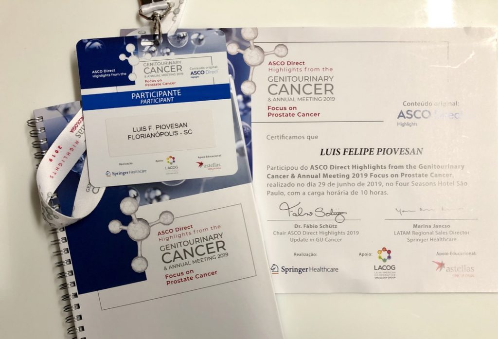 NeoUro presente em Atualização sobre Câncer de Próstata